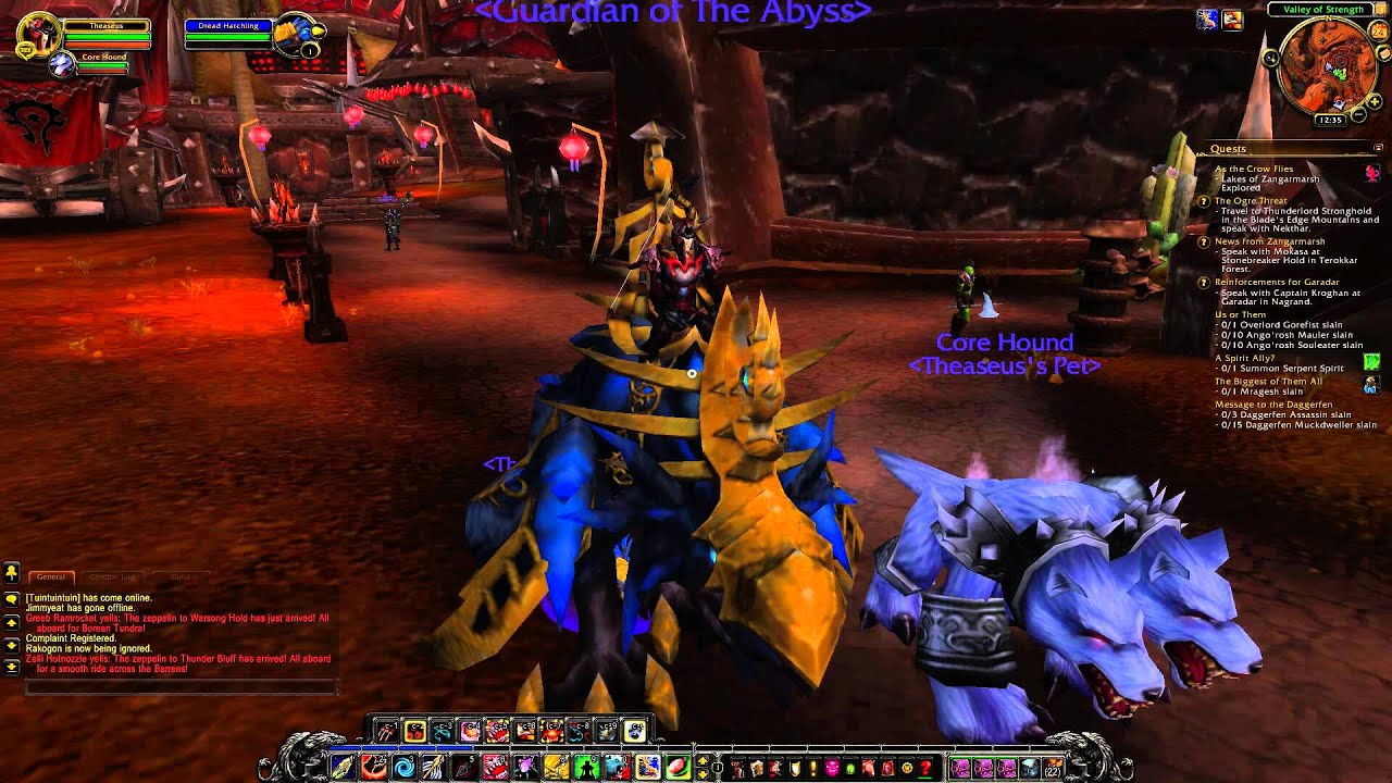 New Dread Raven Mount and Hatchling Pet | Warlords of Draenor | World ...