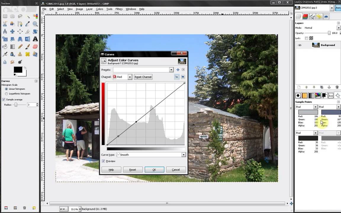 How to do color correction in GIMP Learn how to fix color balance on ...