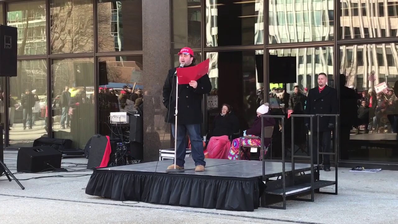 Ben Hirschmann at March 4 Trump Grand Rapids, Mi - YouTube