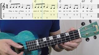 Ring Around The Rosie Ukulele Chords - Chordify
