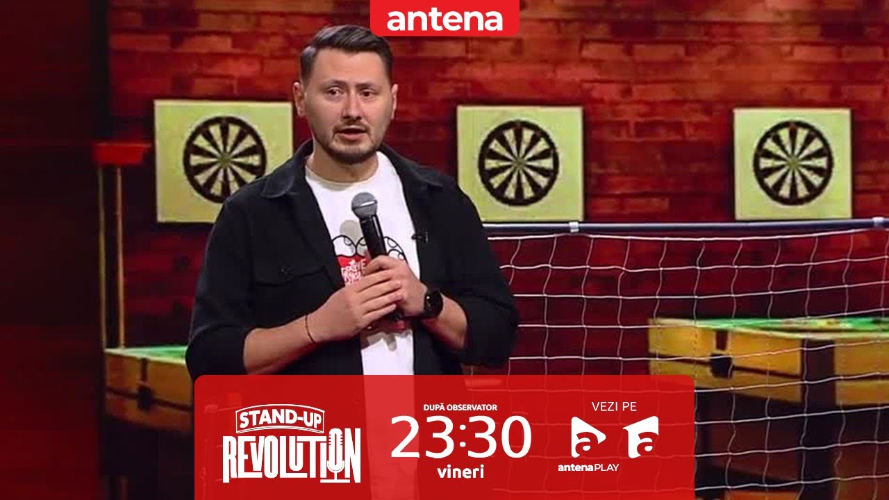 Claudiu Popa, show Stand-Up Revolution. Ce a spus despre tăticii ...
