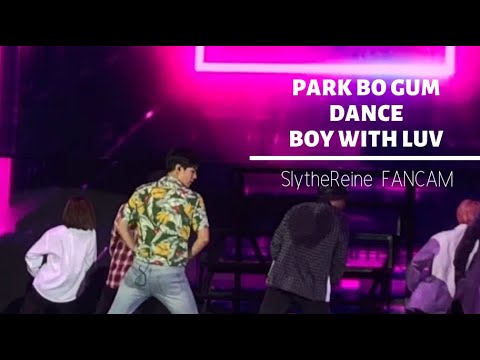 PARK BO GUM DANCE BOY WITH LUV BY BTS FANCAM IN MANILA!!! (sorry for my scream)
