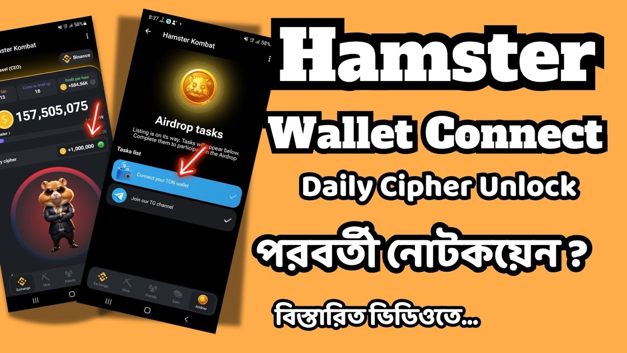Hamster Wallet Connect Bangla || Hamster Daily Combo || $500-$1000 ...