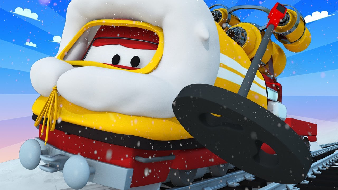 Train for kids - Troy the Train is an Actic Explorer Train and Finds a ...