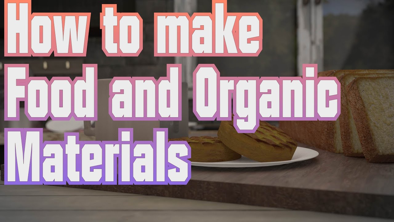How To Make Food and Organic Materials - Blender Tutorial - YouTube
