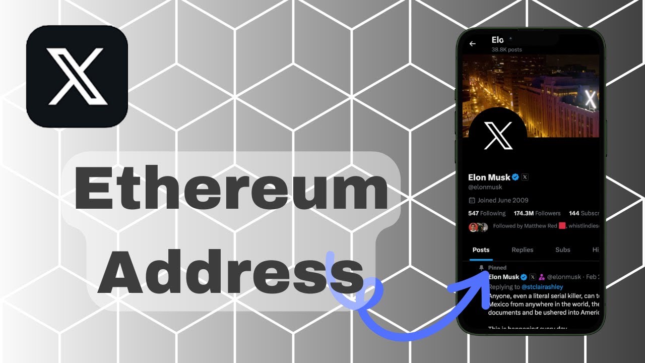 How To Add Ethereum Address On X? - YouTube