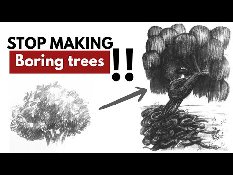 Stop Making Just Normal TREE 🌲 Try to Imagine The Tree in Defferent ...