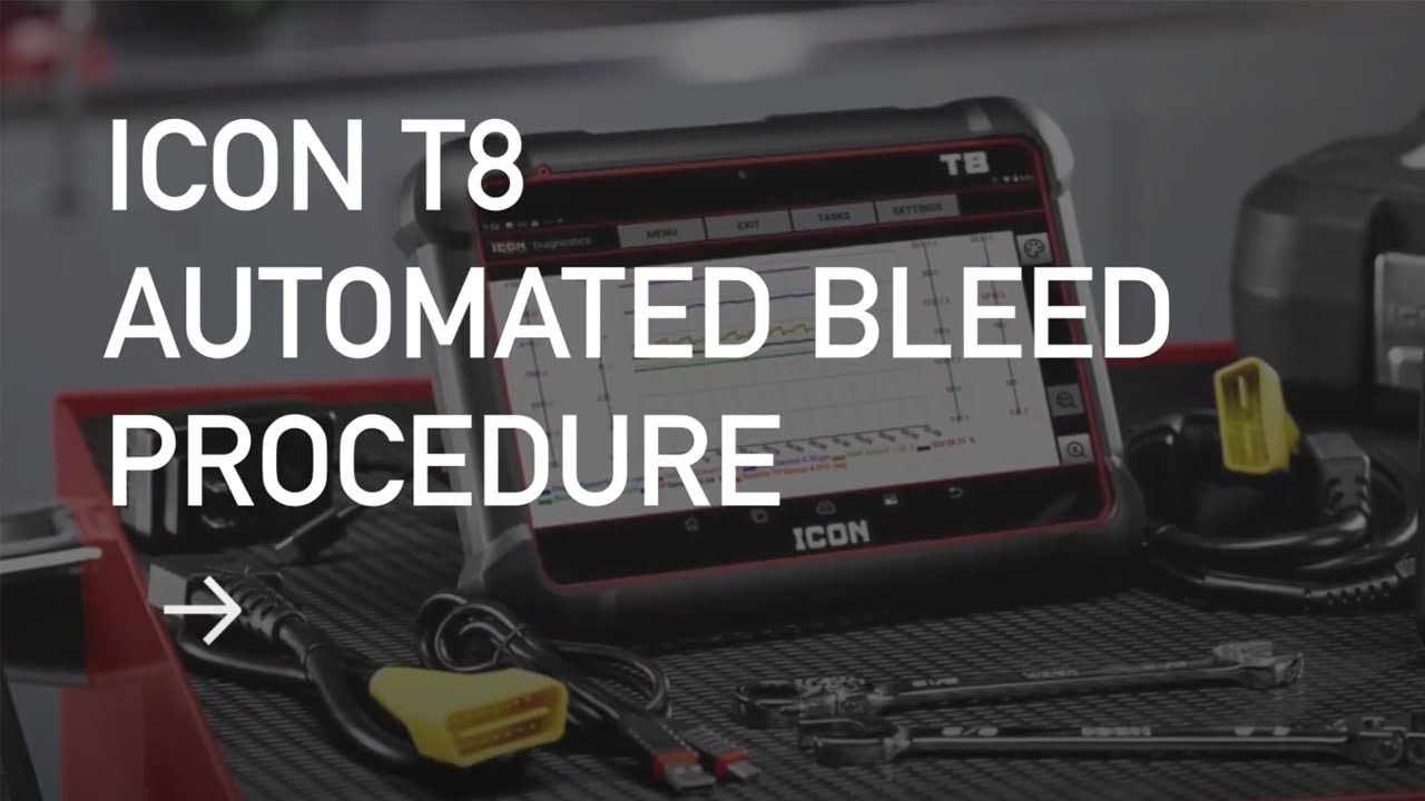 ICON T8 Automated Bleed Procedure - YouTube