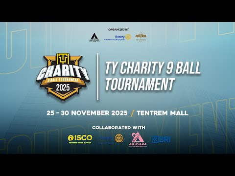 Melun LA75 [HC5] VS Faizal RB [HC6] | Semi Final TY Charity 9 Ball Tournament 2025