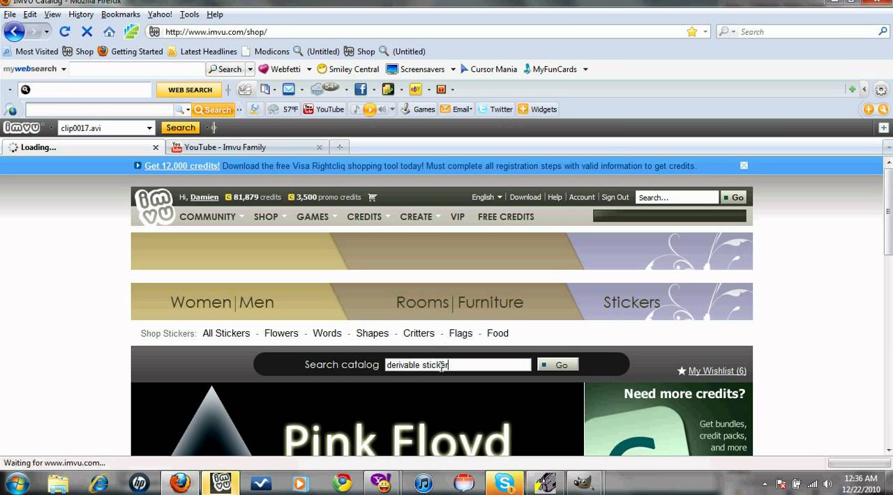 Imvu Tutorial for Gimp how to make a glow effect - YouTube