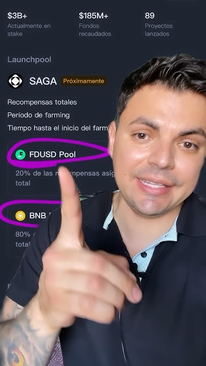 💸¡GANA TOKENS!💸: SAGA (SAGA): Nuevo Lanzamiento del Binance Launchpool🚀 #saga - YouTube