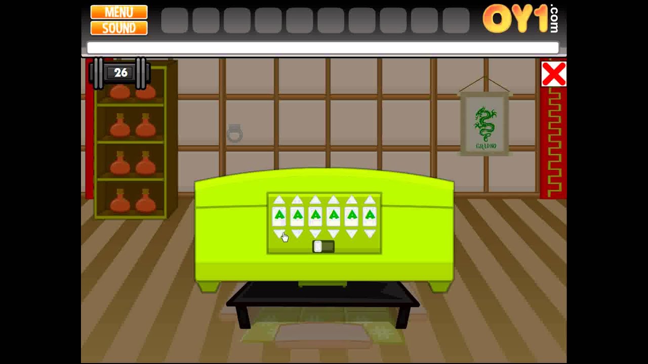 Hurry and Escape the Dojo Walkthrough - YouTube
