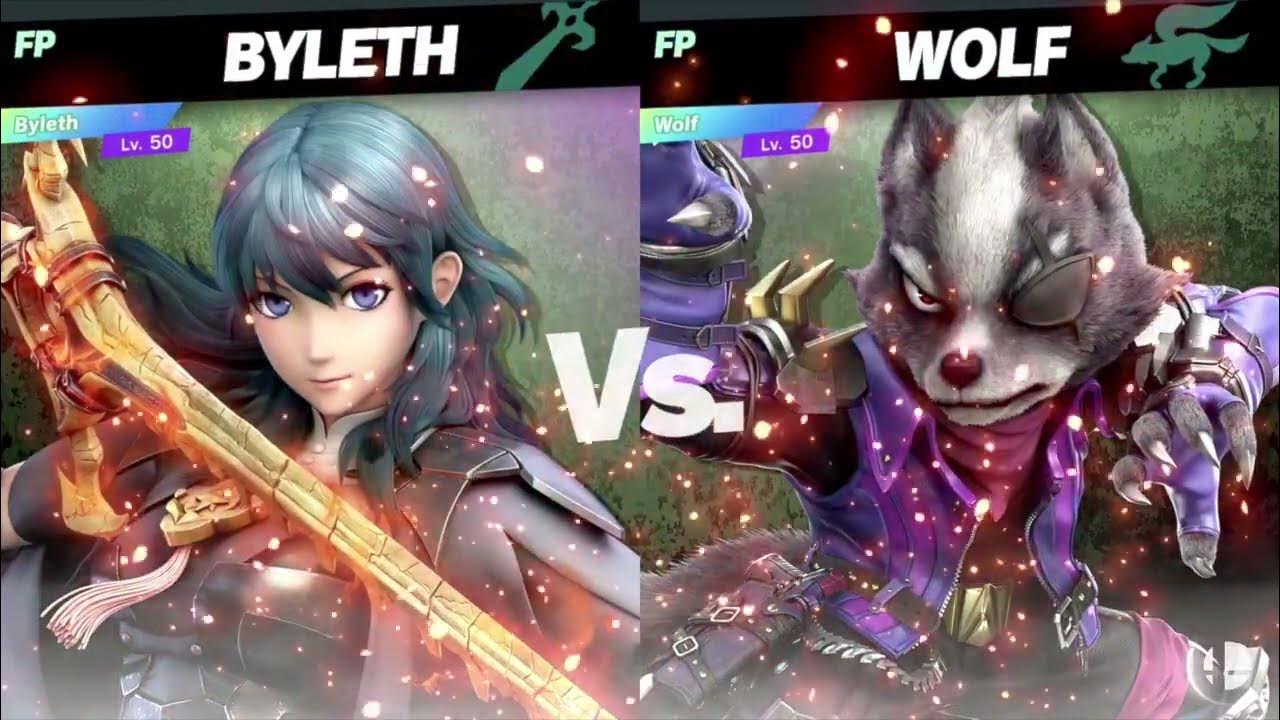 Super Smash Bros Ultimate Amiibo Fights – 9pm Poll Byleth vs Wolf - YouTube