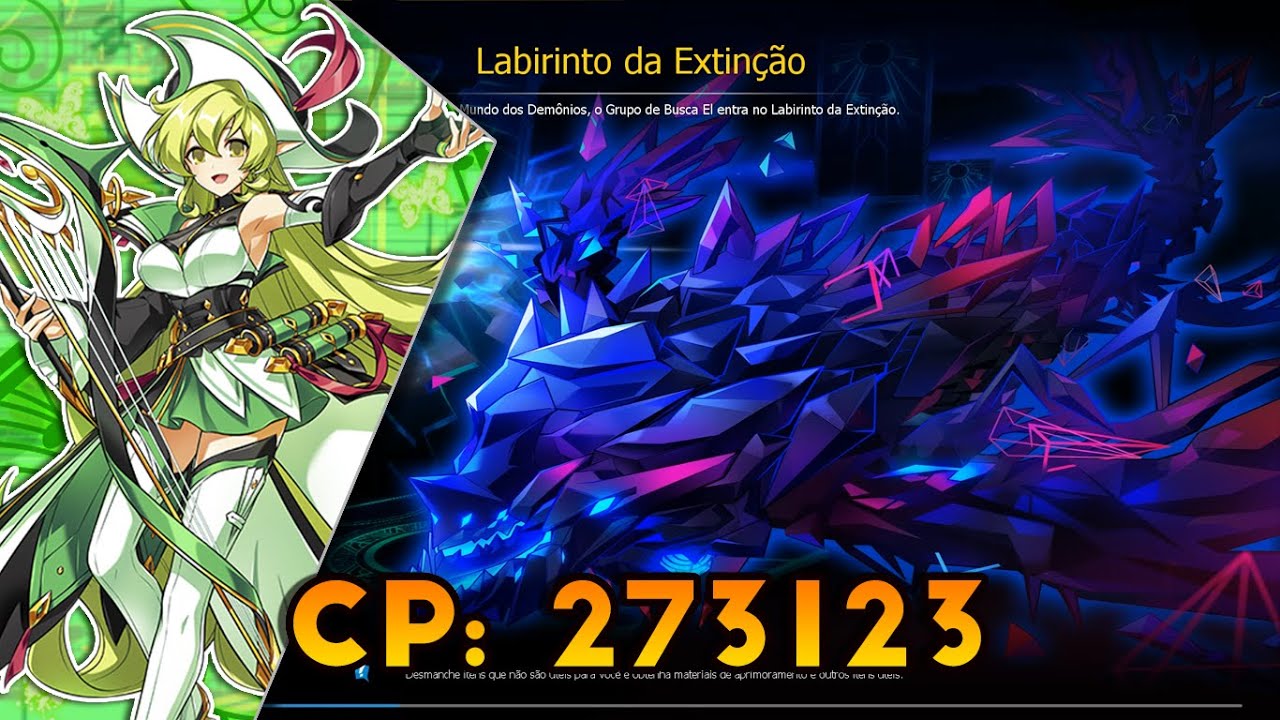 [Elsword] Rena Prophetess 12-1 Labyrinth of Ruin / Labirinto da ...
