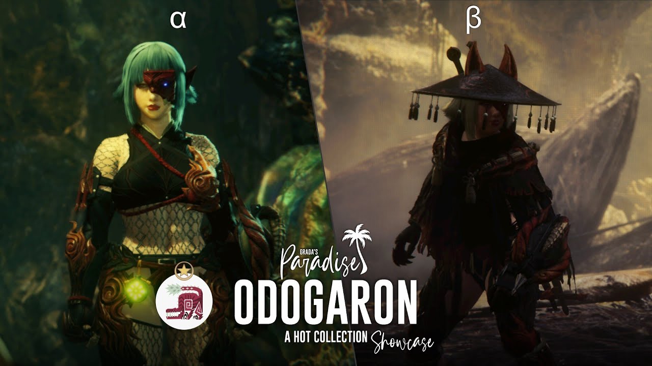 Grada's Paradise - MR Odogaron Armor - YouTube