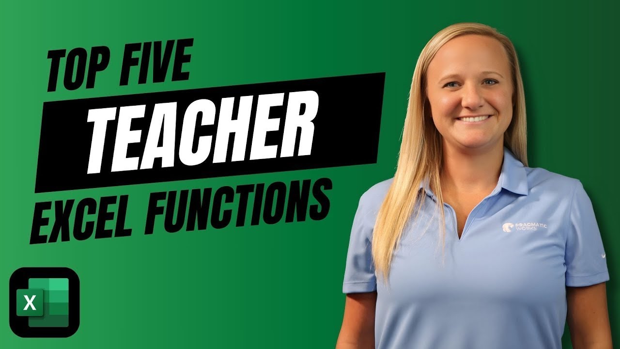 Boost Your Teaching with These Essential Excel Functions - YouTube