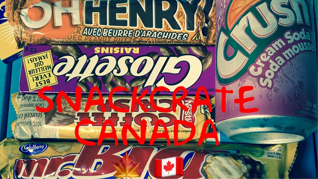 Snackcrate “Canada” 🇨🇦 - YouTube