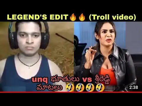 unq gamer punju dialogues vs sri reddy buthul #unqgamerfunnymoments 😂😁 ...