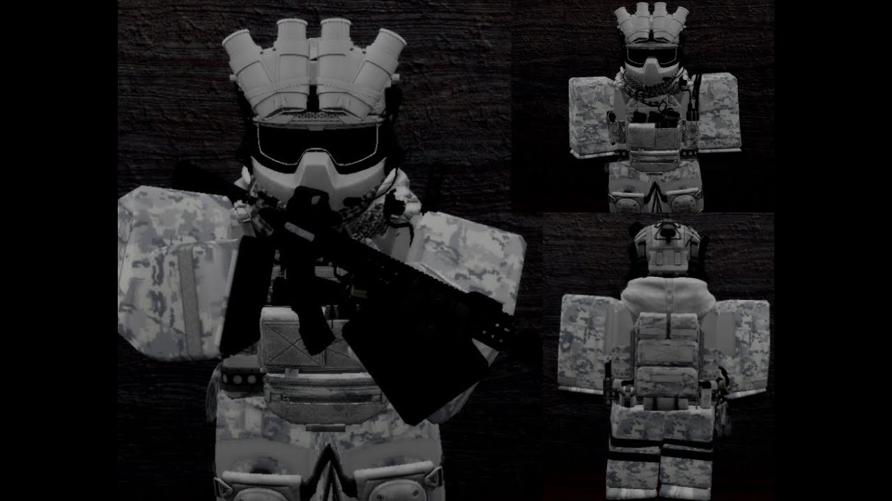 Roblox SNOW OPERATOR AVATAR BUILD TUTORIAL Zombie Apocalypse Roleplay ...