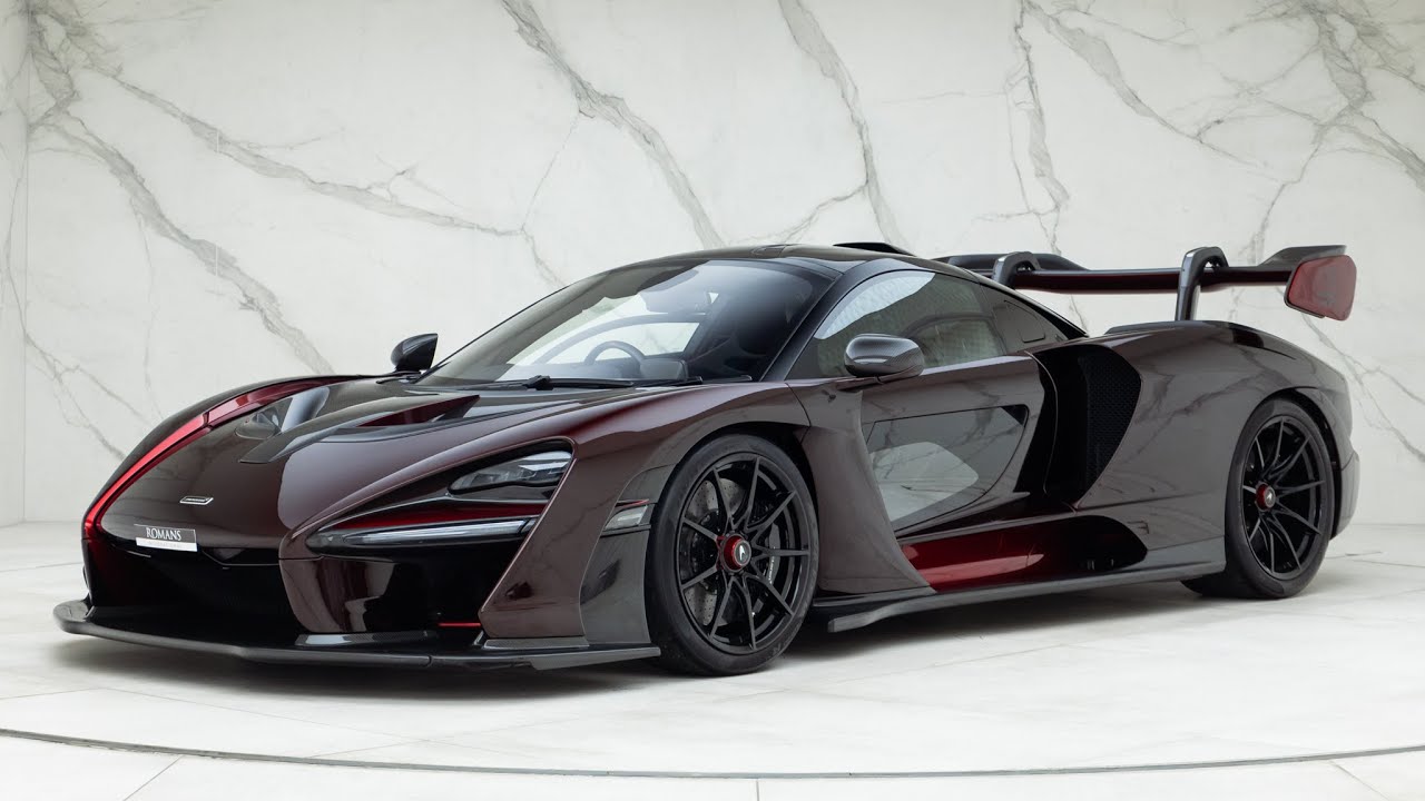 2019 McLaren Senna - MSO Nerello Red - Walkaround, Interior & Exhaust ...