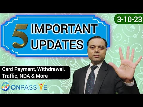 5 Most Important Information & Updates Card Payment, Withdrawal ...