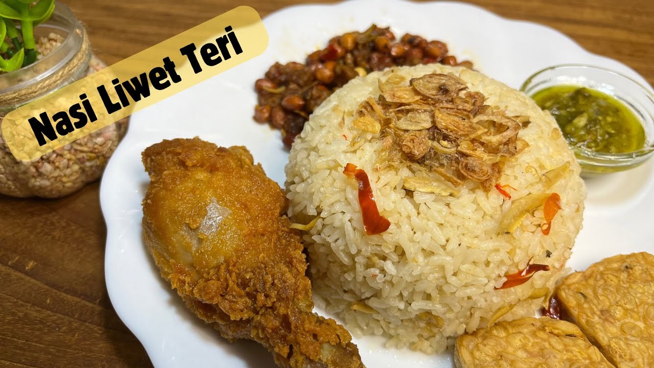 Resep Nasi Liwet Teri Rice Cooker Mudah Dan Cepat !! Pasti Auto Nagih ...