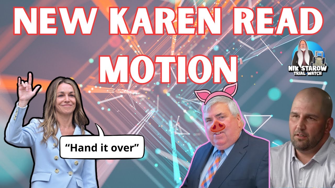 New Karen Read Motion - "Hey DA's Office! Hand the data over!" - YouTube