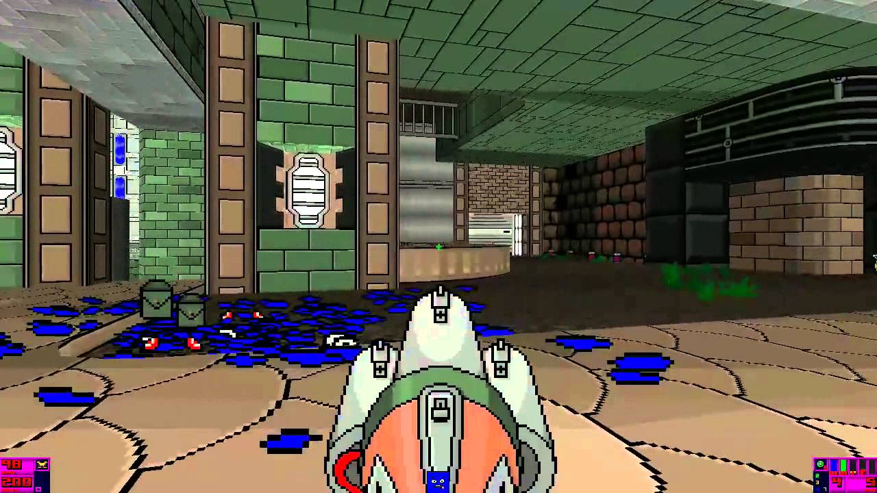 Let's Play The Adventures of Square (Doom Mod) 05: Spillway Stars - YouTube
