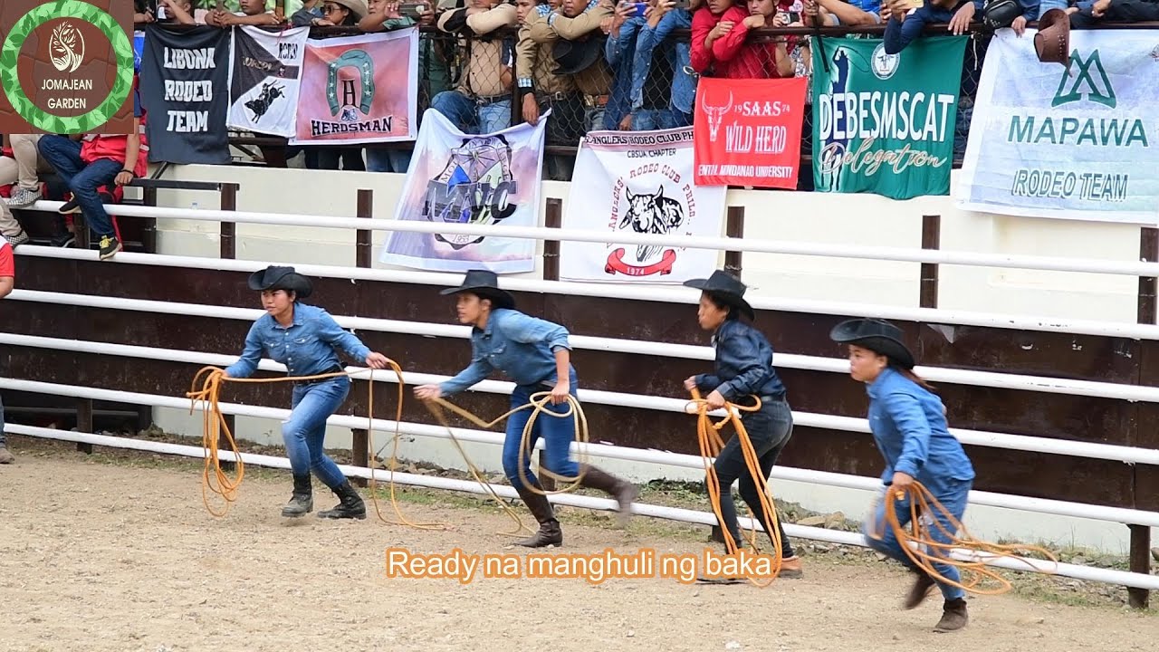 Rodeo Cowgirls in action in Masbate. Rodeo Masbate - YouTube