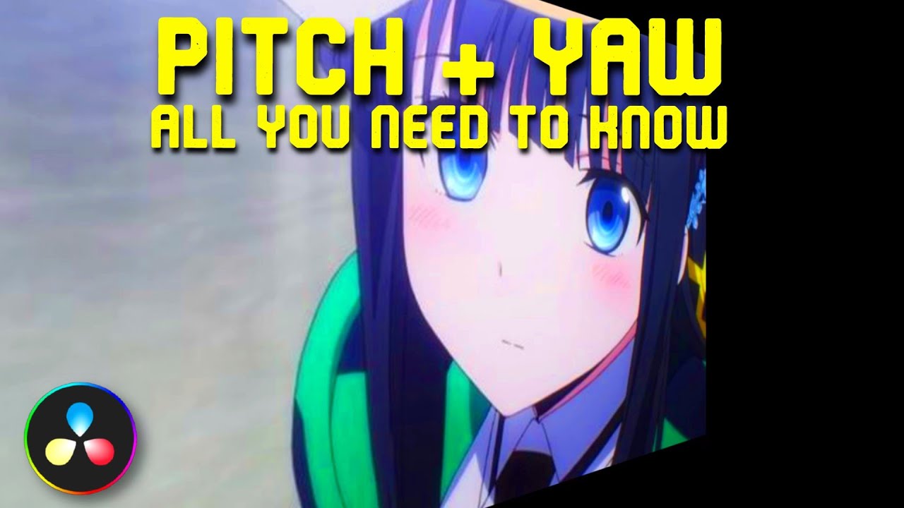 How to Change PITCH and YAW Easy - Davinci Resolve Editing Tutorial ...