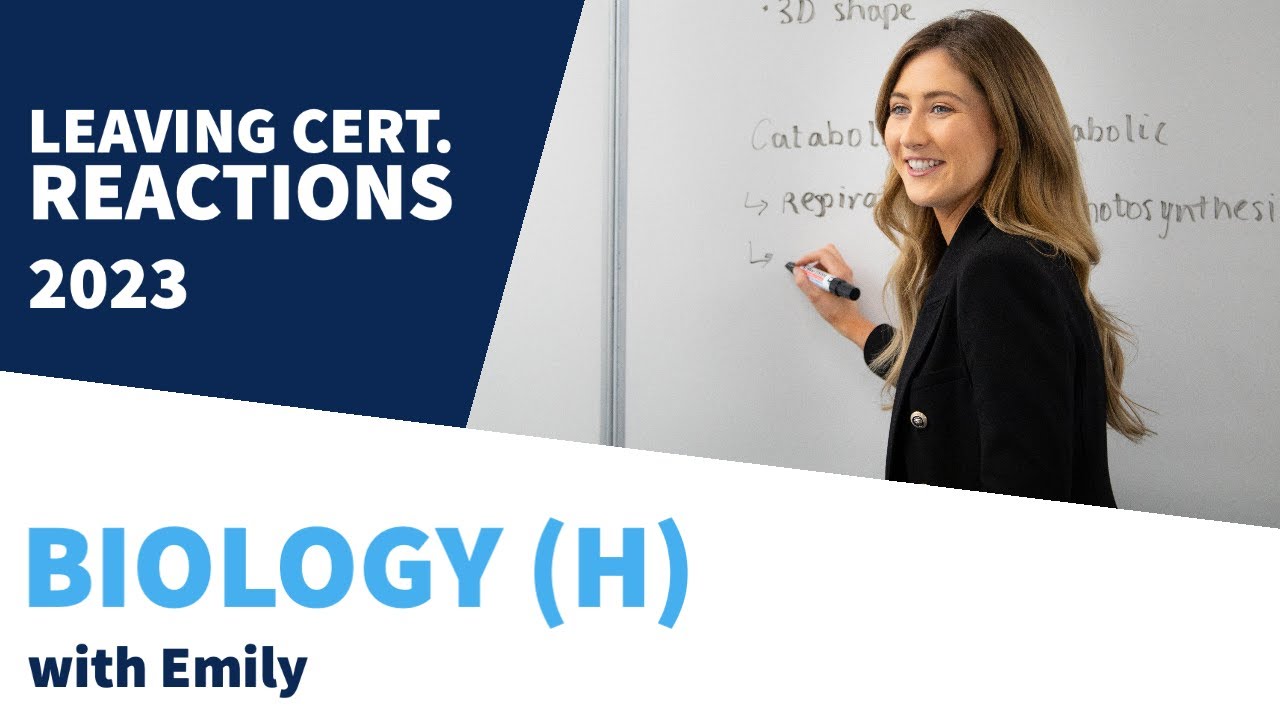 Biology (H) - Leaving Cert 2023 - Reaction and Analysis - YouTube