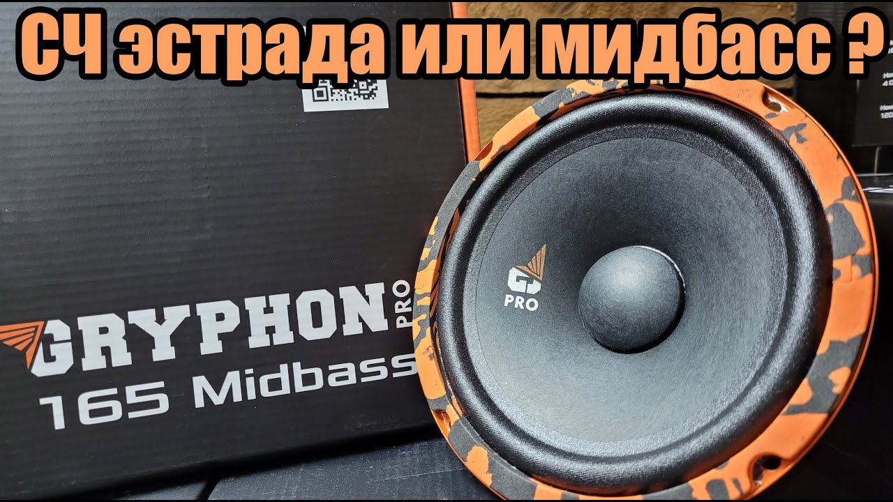 Громко и с басом - DL Audio Gryphon Pro 165 MidBass - YouTube