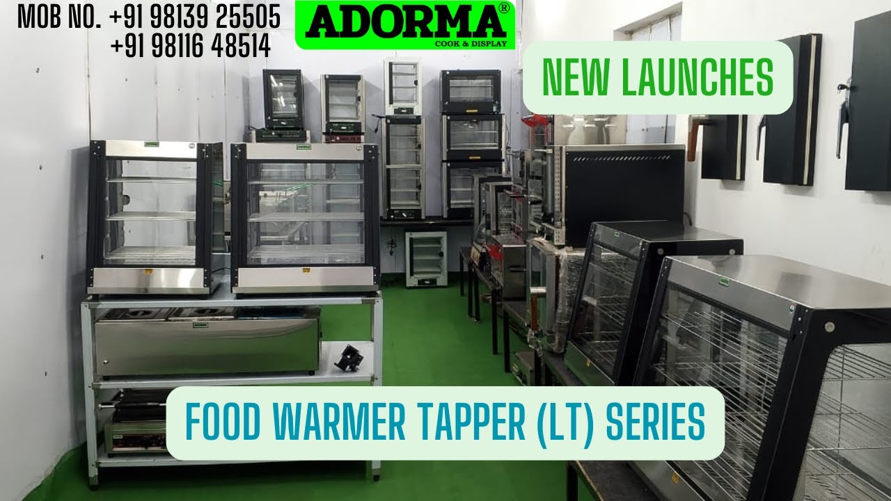 New Launches Food Display Warmer Tapper (LT) Series - YouTube