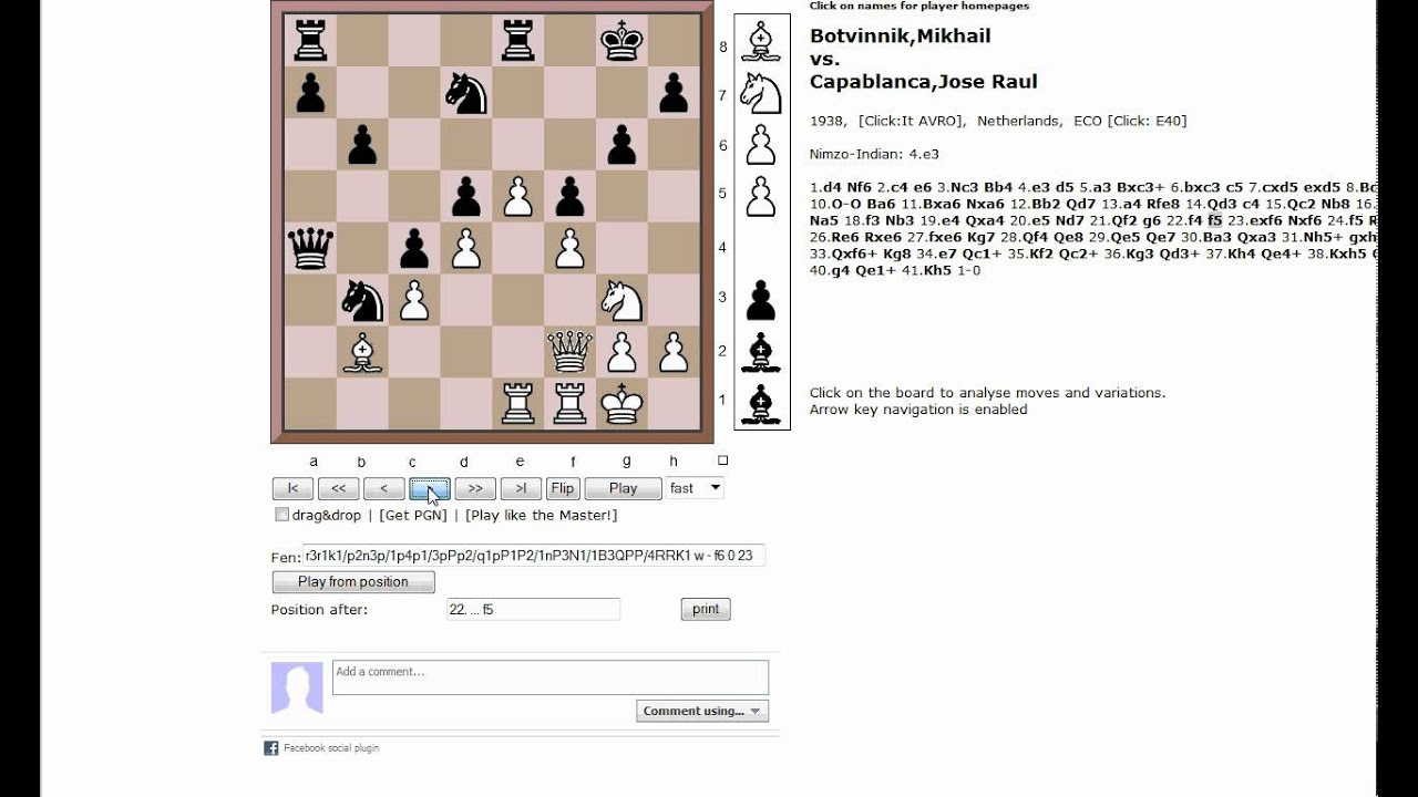 Chess World.net: Annotated Master Games at www.Chessworld.net ...