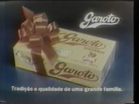 Bombons Garoto 1986