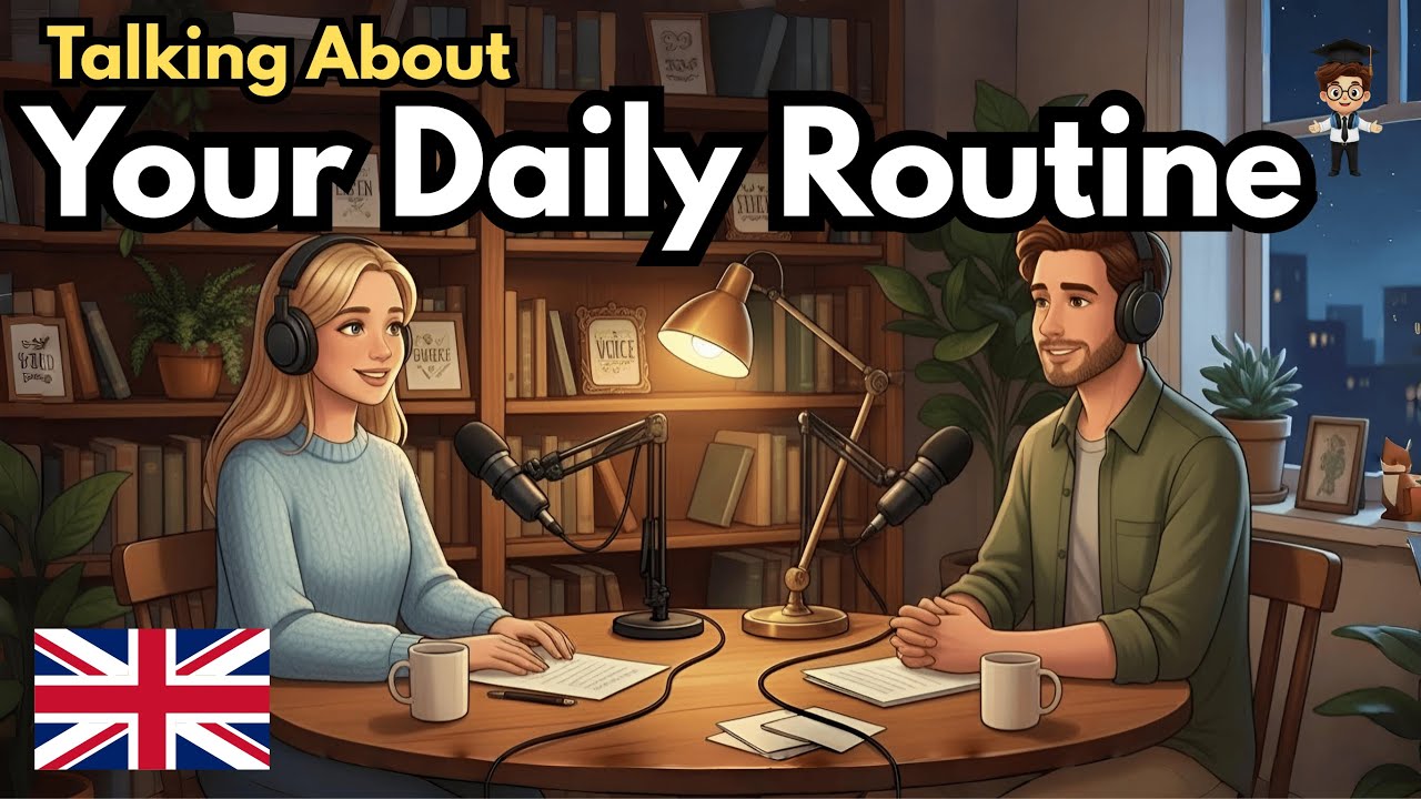 Talk About Your Daily Routine | Easy English Conversation for Beginners ...