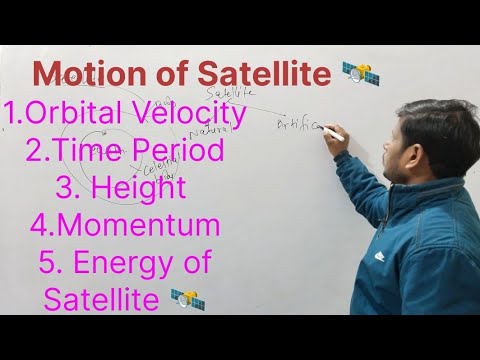 Class 11 Physics Chap 8| Gravitation 13|Orbital Velocity,Energy,Time ...