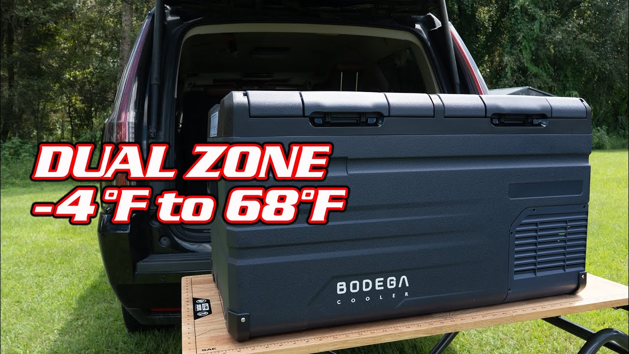 -4°F in the SUMMER! Dual-Zone Bodega 12V/24V Fridge Cooler Freezer ...