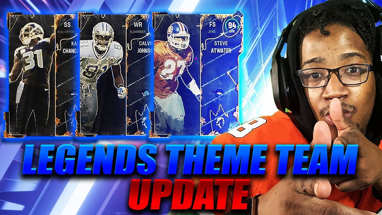 LEGENDS THEME TEAM SQUAD UPDATE! MADDEN 23 ULTIMATE TEAM - YouTube