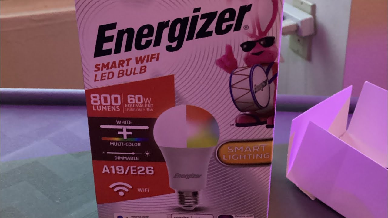 Energizer Smart Light Changing Bulb - YouTube