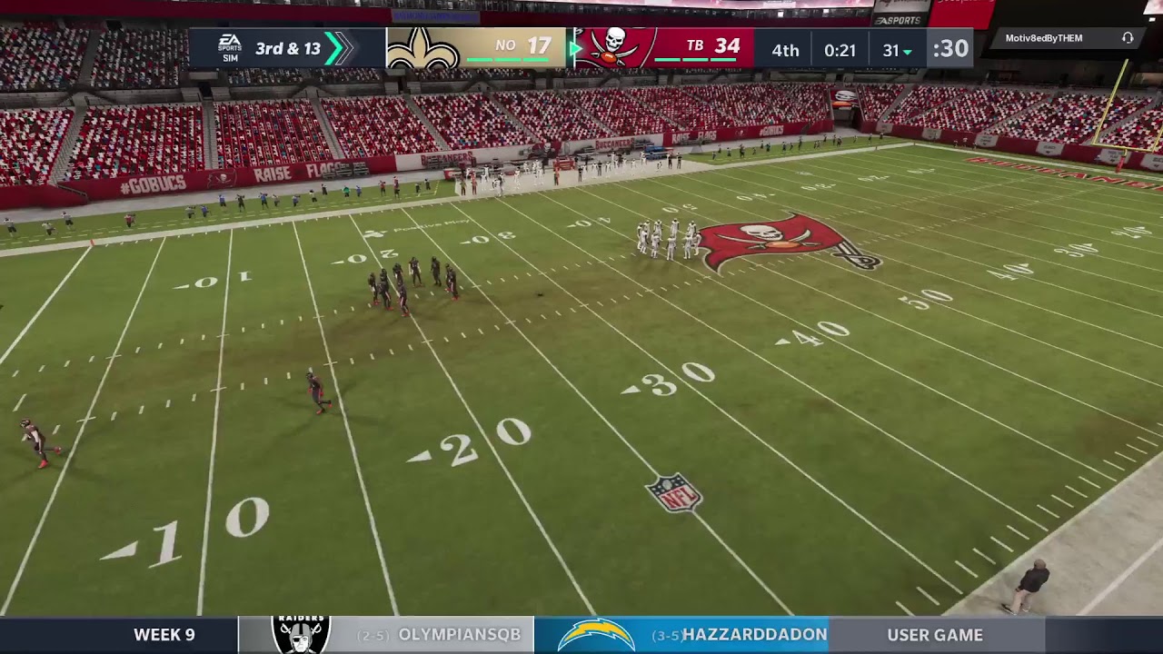 Madden Evolution Week 9 vs Saints - YouTube
