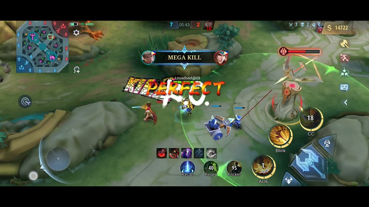 practicing Chou's combo in mlbb - YouTube