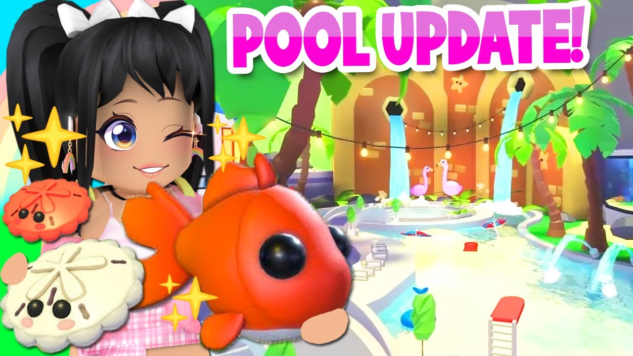 *NEW* POOL UPDATE* +3 NEW PETS in ADOPT ME (roblox) News Tea - YouTube