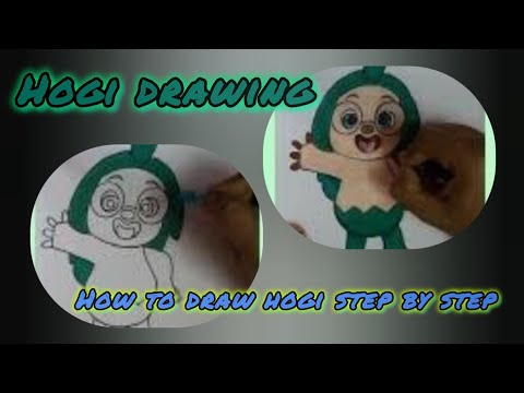 How to draw hogi step by step/pingfong - YouTube