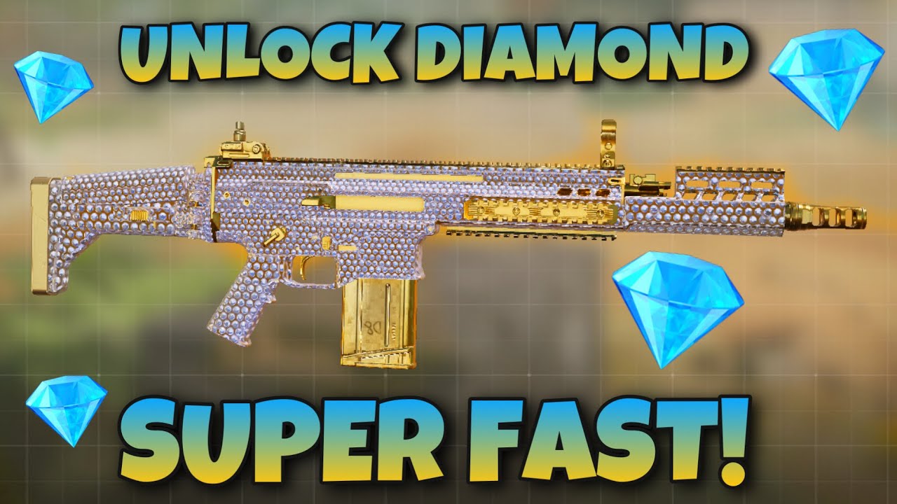 THE EASIEST WAY TO UNLOCK DIAMOND CAMO ON ALL WEAPONS IN CALL OF DUTY ...