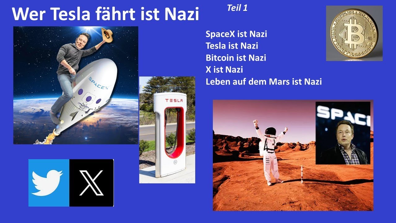 V0114 - Wer Tesla fährt ist Nazi Teil1 - YouTube