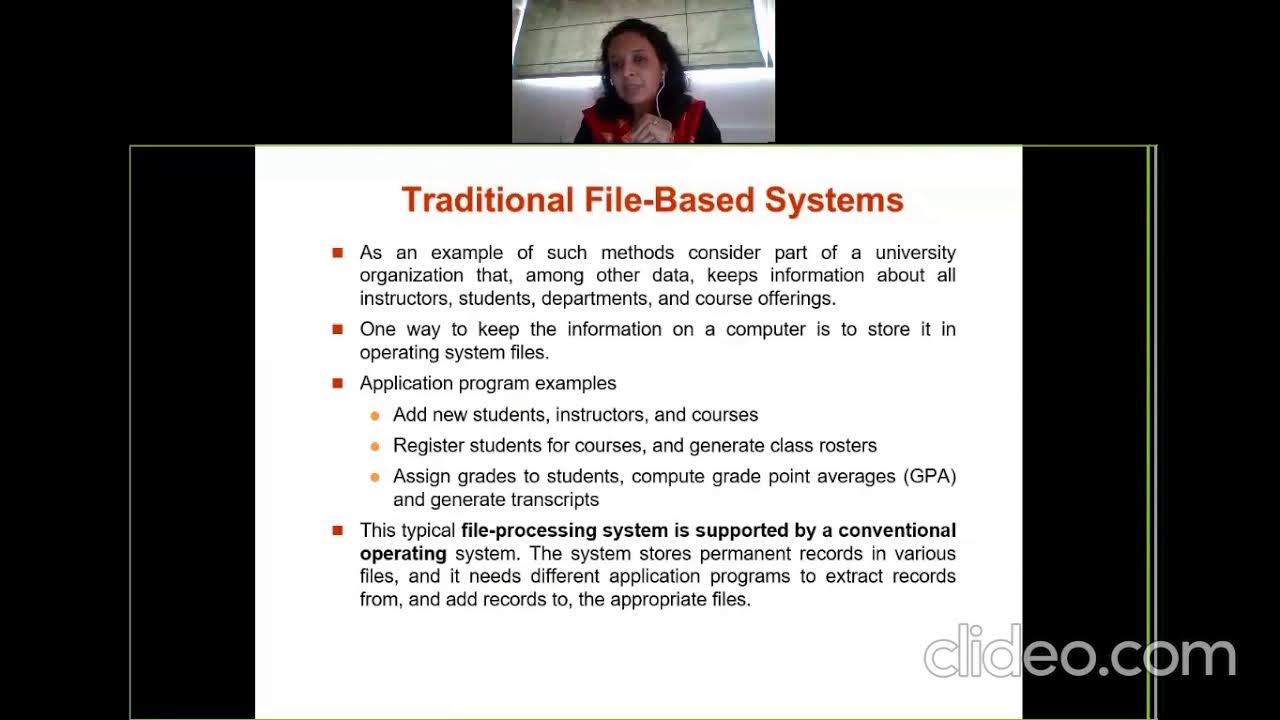 Lecture 1-Database Engineering-Introduction to DBMS, Drawbacks of Conventional File-Deepali ...