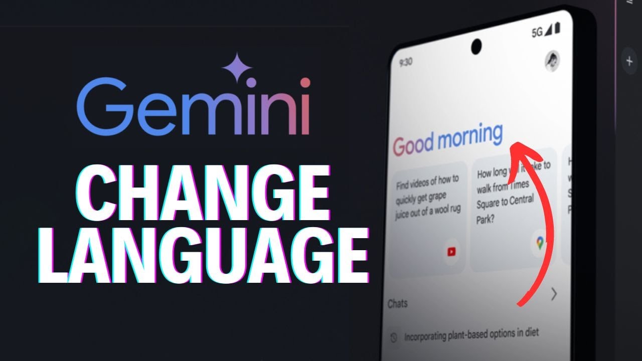 How to Change Language in Gemini AI 2024? - YouTube