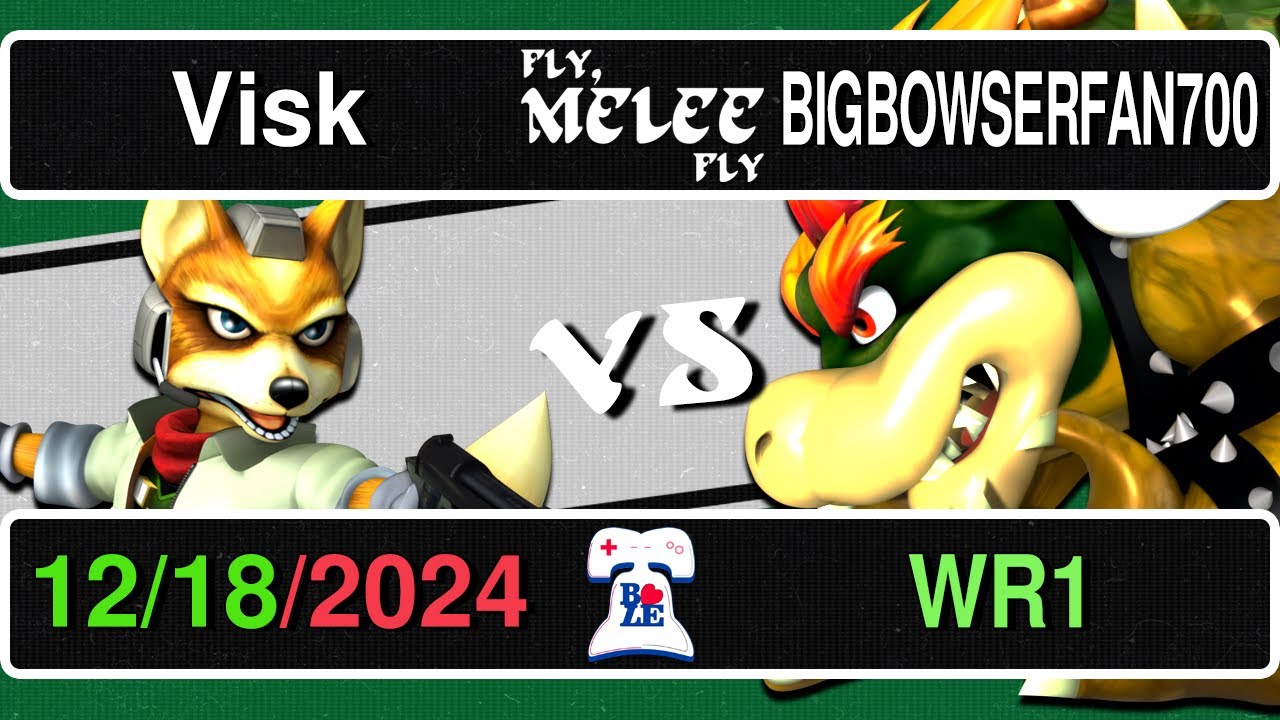 Fly, Melee Fly #20: Visk (Fox) Vs. BIGBOWSERFAN700 (Bowser) - WR1 - YouTube