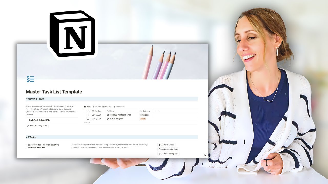 Master Task List Template Master Your Tasks With A Strategic To Do